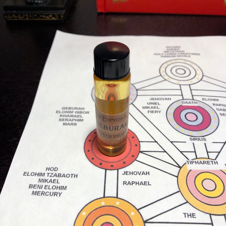 Geburah Oil sephirotic Oil | Etsy