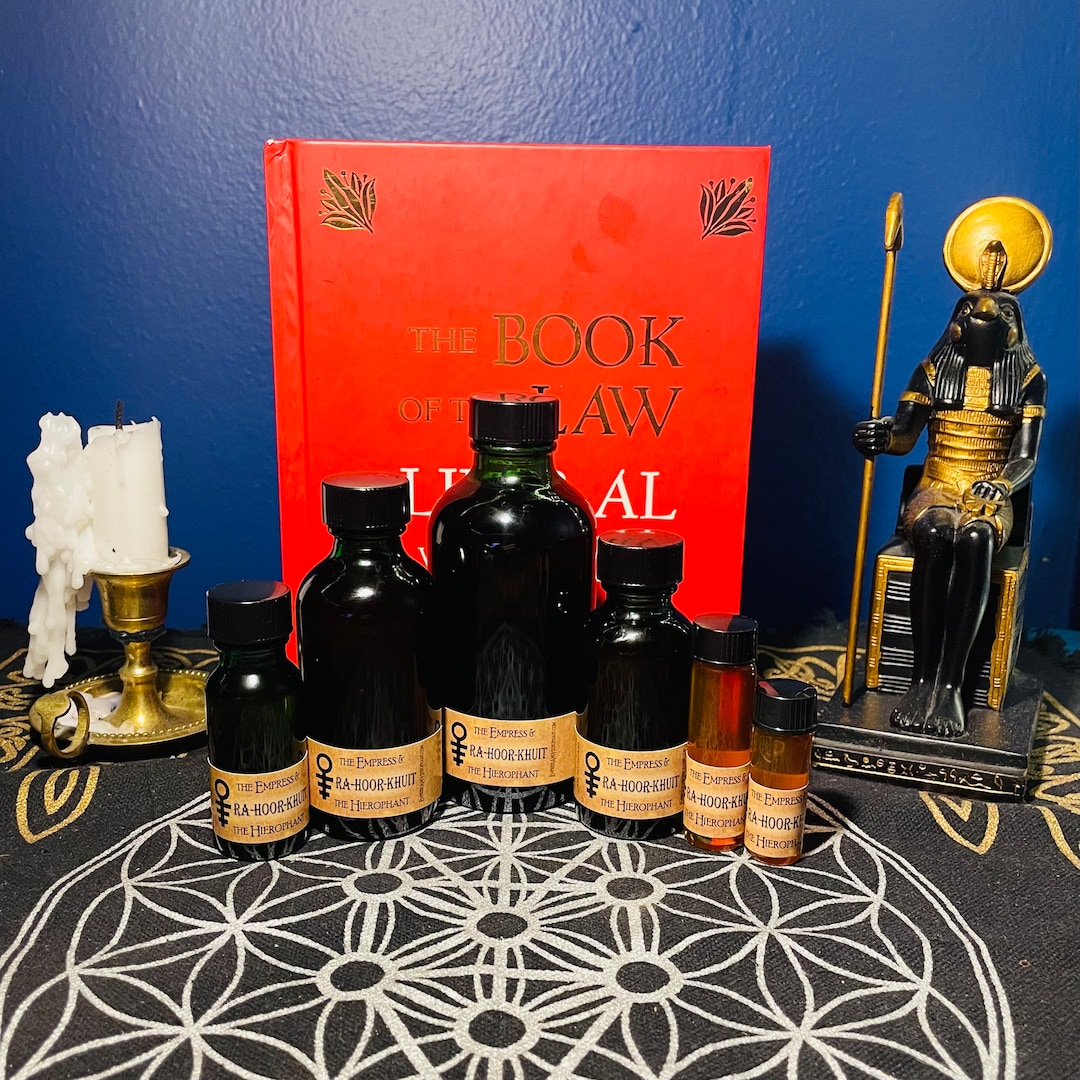 Ra-hoor-khuit Oil (godform Oil) - Etsy