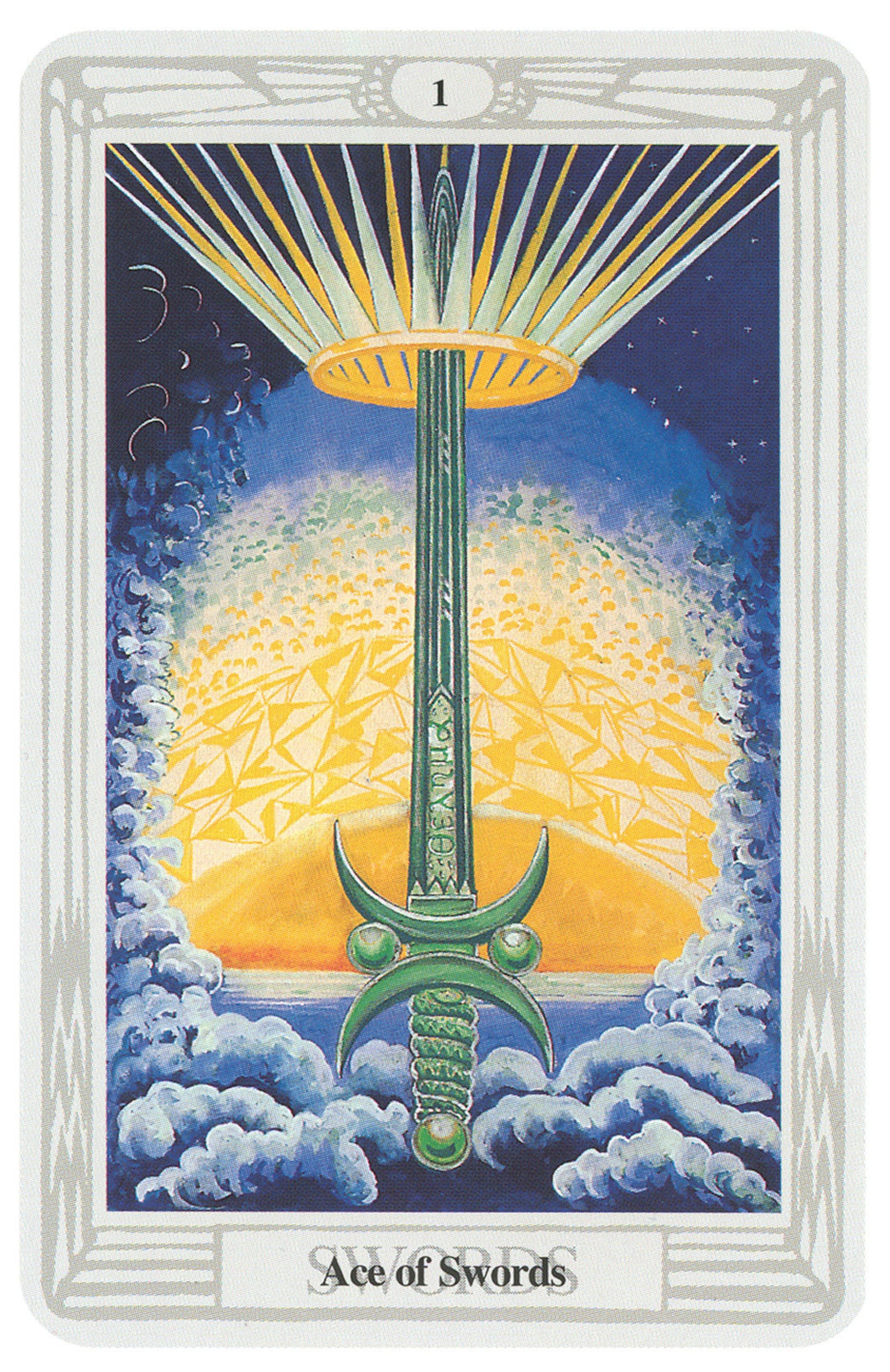 The Crowley Tarot: the Handbook to the Cards - Etsy