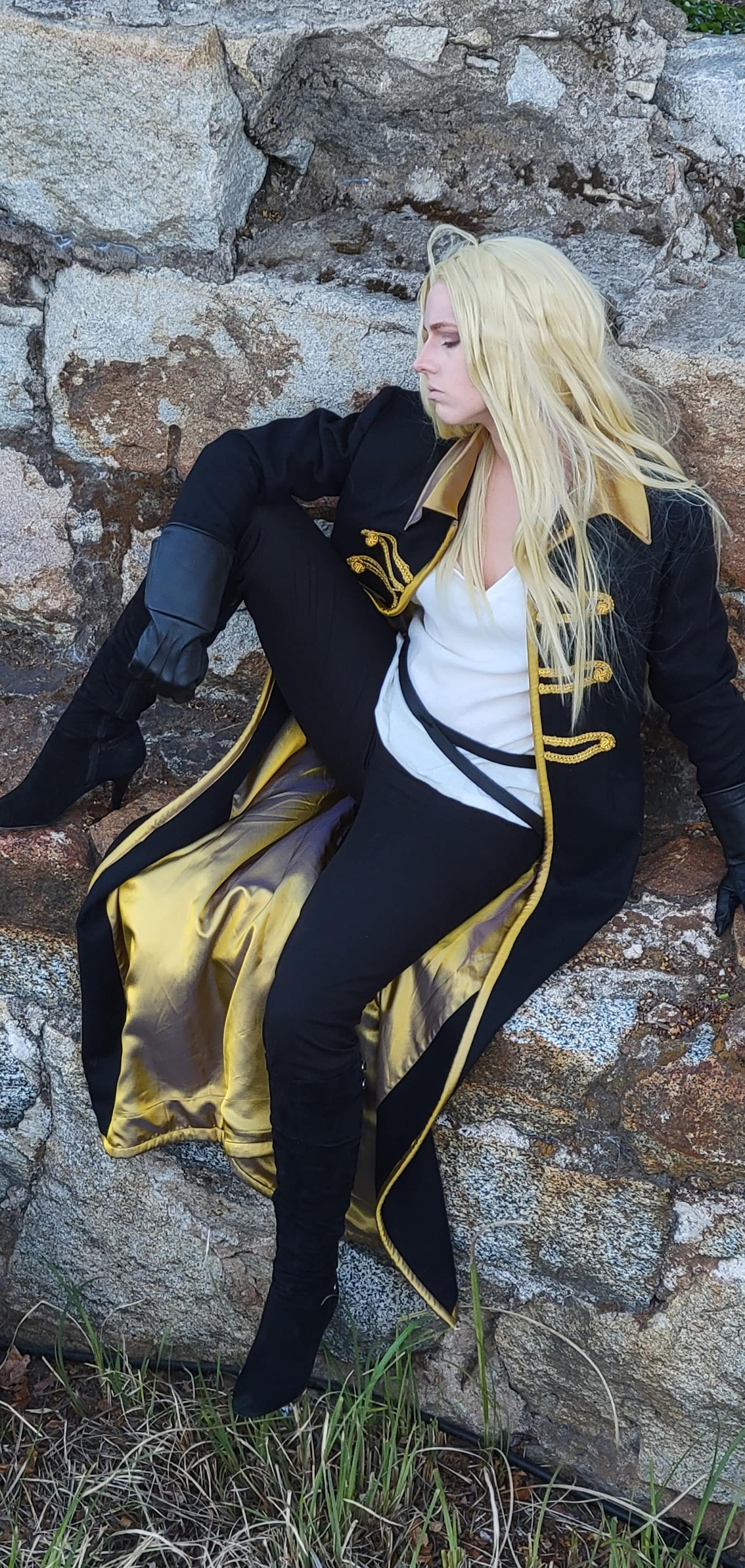 Alucard Coat Cosplay Sewing Pattern PDF Sizes A-B-C // Castlevania ...