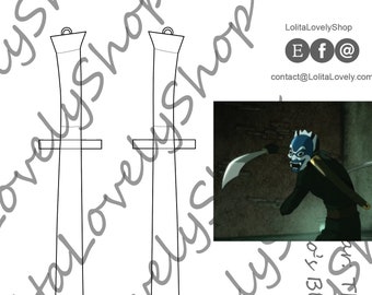 Blue Spirit Dual Swords - Etsy