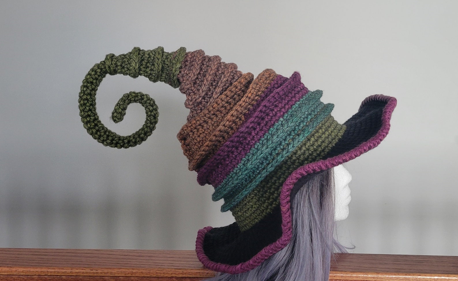 Forest Sprite Twisted Witch Hat / Cosplay Witch Hat for Adults - Etsy