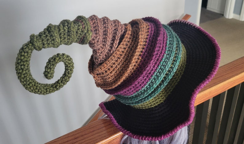 Forest Sprite Twisted Witch Hat / Cosplay Witch Hat for Adults - Etsy