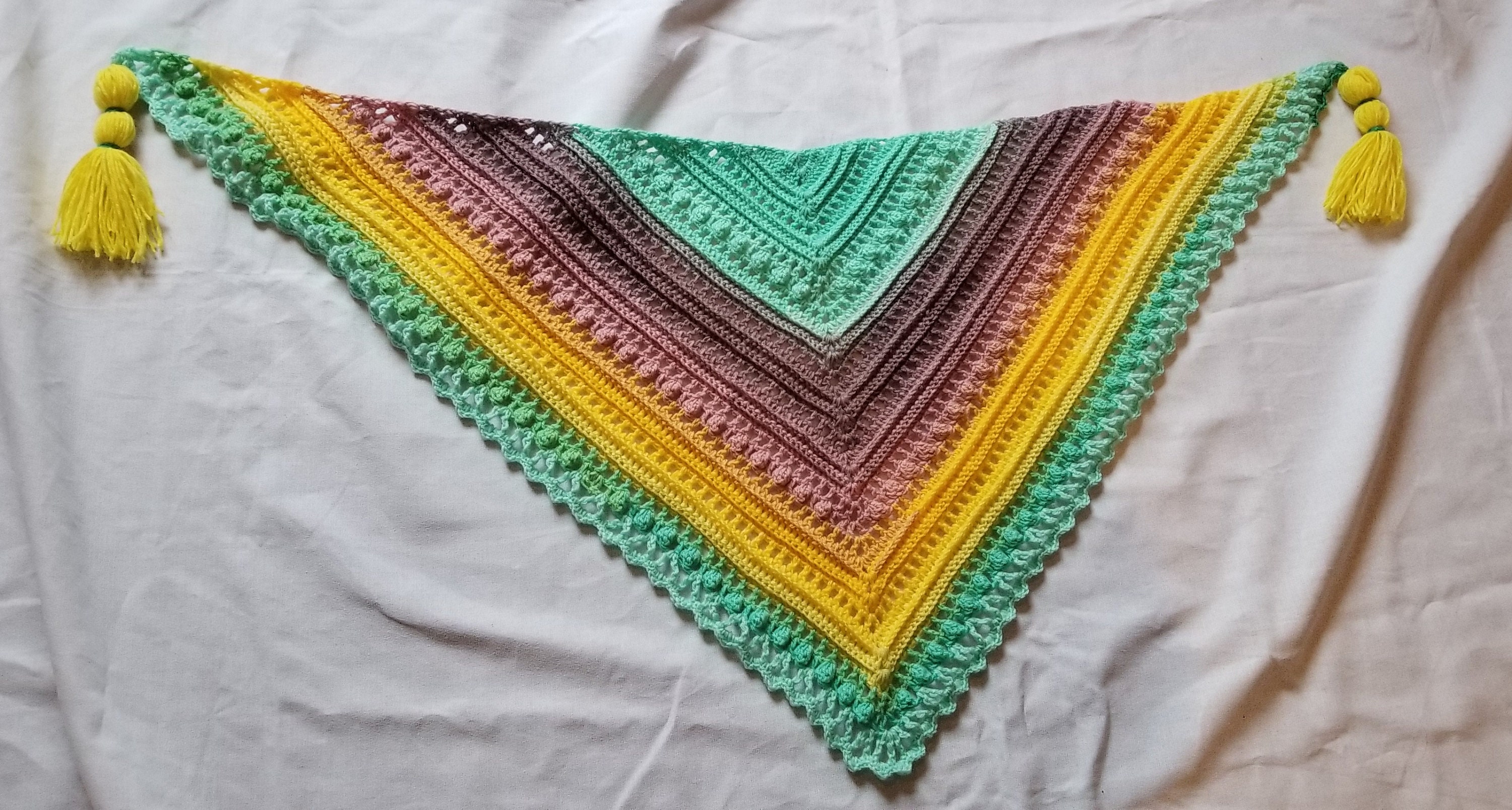 Secret Paths Crochet Valkyrie Shawl / Triangle Valkyrie - Etsy