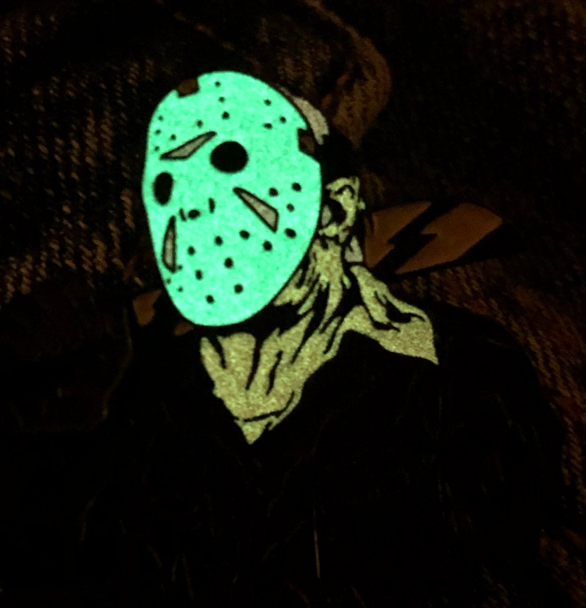Jason Voorhees Inspired GLOW in the Dark Soft Enamel Pin - Etsy