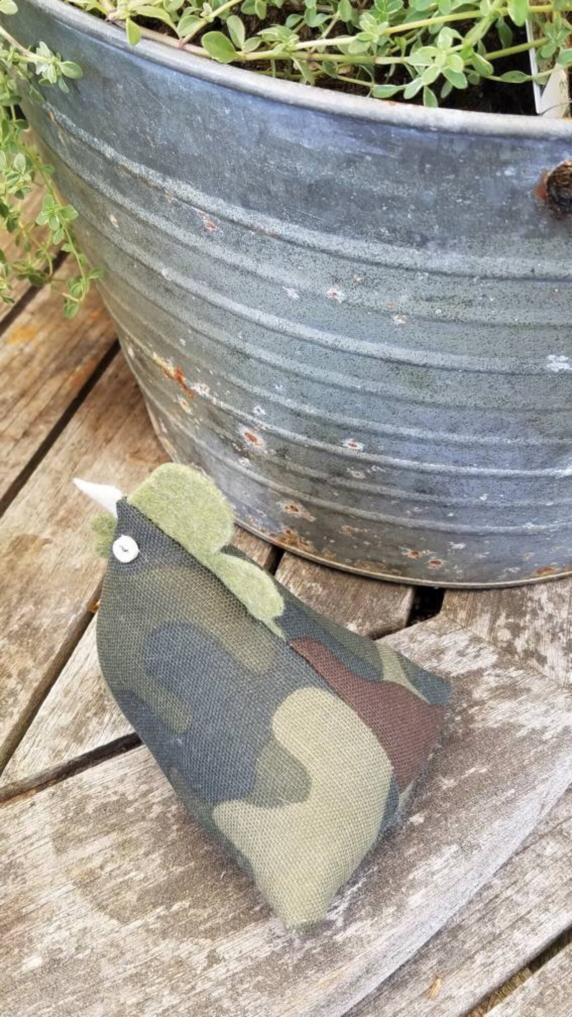 Pyramid Chicken / Camouflage | Etsy