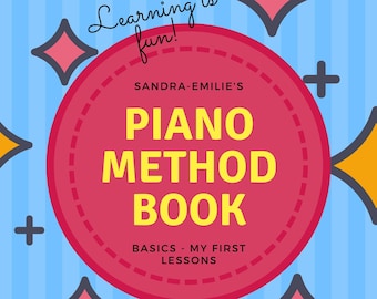 Lesson 1 : Introduction to the Piano FROM Piano Method Book - Basics - Etsy