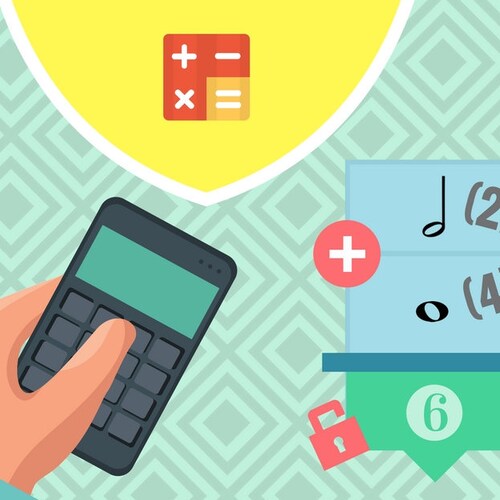 Music Rhythms Math Challenge - Etsy