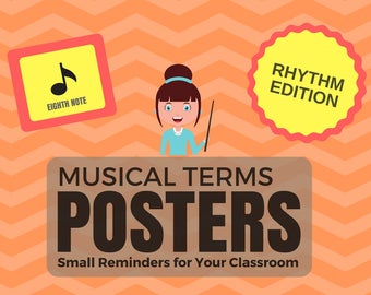 Musical Terms Posters Music Dynamics Edition | Etsy