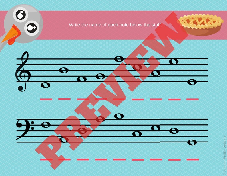 Thanksgiving Music Activities - Music Theory - Etsy