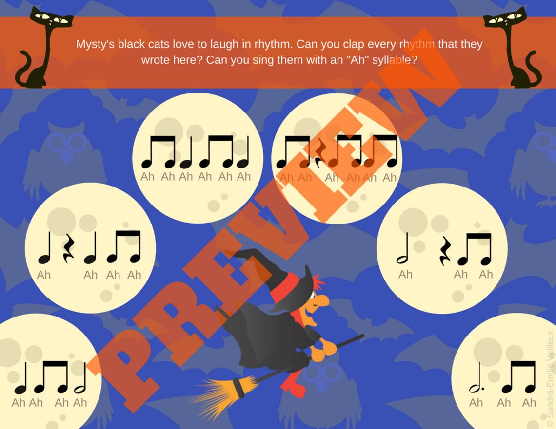 Halloween Music Activities Music Theory - Etsy