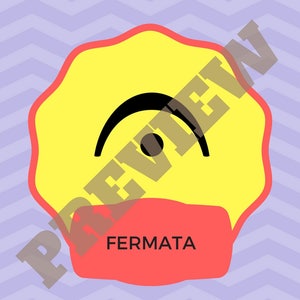 Musical Terms Posters Musical Signs Edition - Etsy