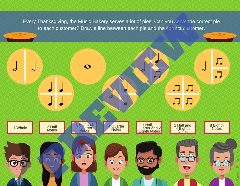 Thanksgiving Music Activities - Music Theory - Etsy