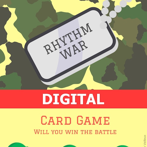 Music Card Game Rhythm War Digital Edition - Etsy