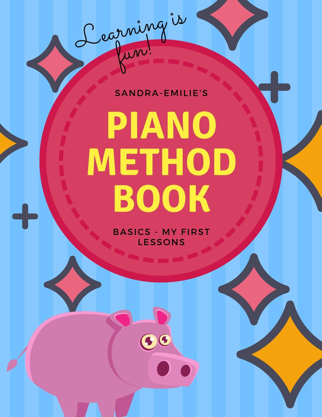 Piano Method Book - Basics - Etsy
