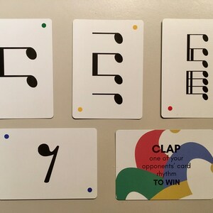 Music Card Game - Rhythm War - Etsy