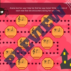 Halloween Music Activities - Music Theory - Etsy
