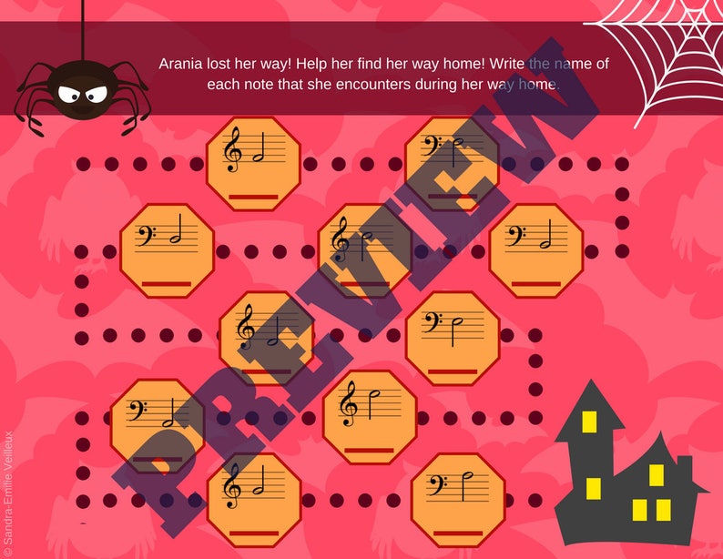 Halloween Music Activities - Music Theory - Etsy