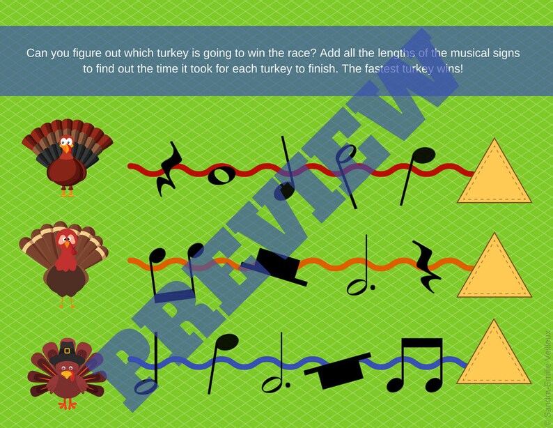 Thanksgiving Music Activities - Music Theory - Etsy