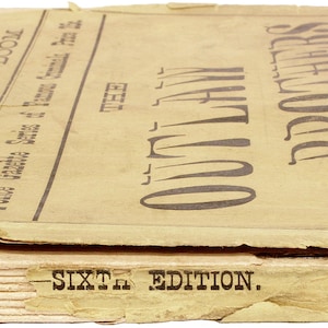 Daggett, Thomas F.. the Outlaw Brothers, Frank and Jesse James. Lives ...