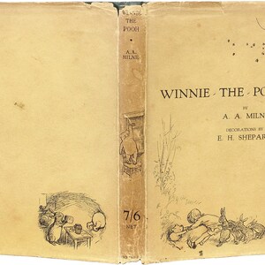 MILNE, A. A.. Winnie the Pooh. (1926 - FIRST EDITION - First Issue ...