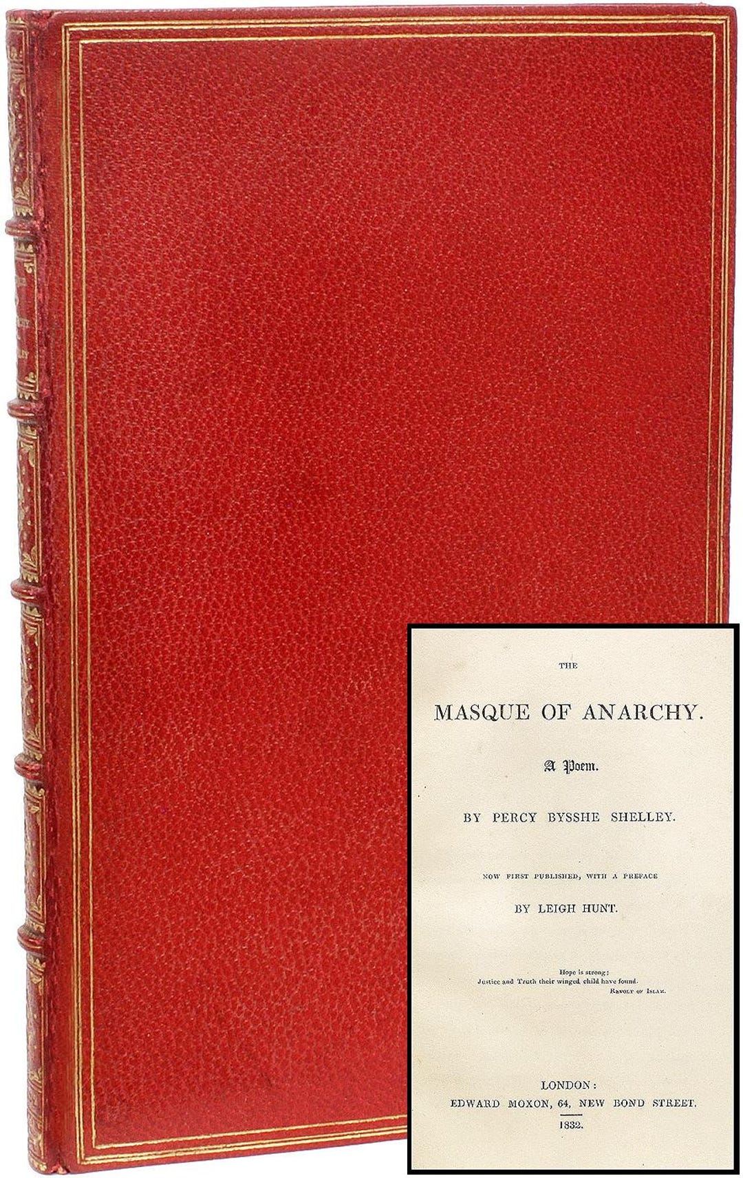 SHELLEY, Percy Bysshe. the Masque of Anarchy. (1832 - FIRST EDITION) - Etsy