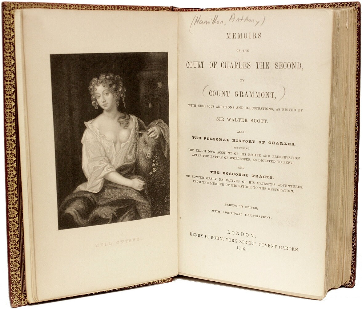 Count Grammont philibert, Comte De Gramont. Memoirs of the Court of ...
