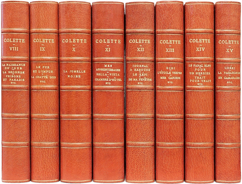 COLETTE, Sidonie-gabrielle. Oeuvres Completes De Colette. (the Complete ...