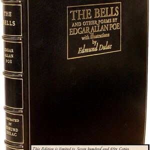 POE, Edgar Allan. the Bells and Other Poems. (LIMITED EDITION - Signed ...