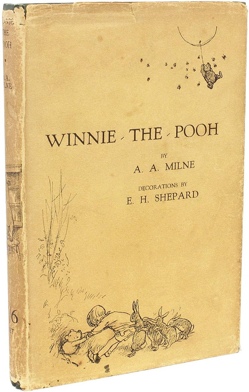 MILNE, A. A.. Winnie the Pooh. (1926 - FIRST EDITION - First Issue ...