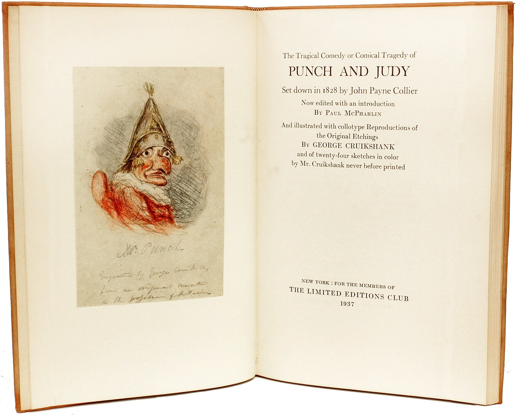 Collier & Mcpharlin - Punch and Judy - the Limited Editions Club - 1937 ...
