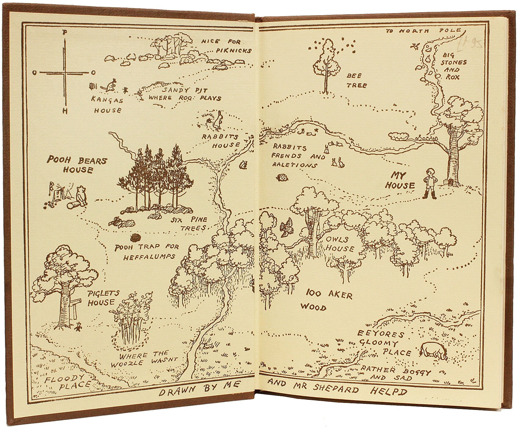 MILNE. When We Were Very Young Winnie the Pooh House at Pooh Corner Now ...