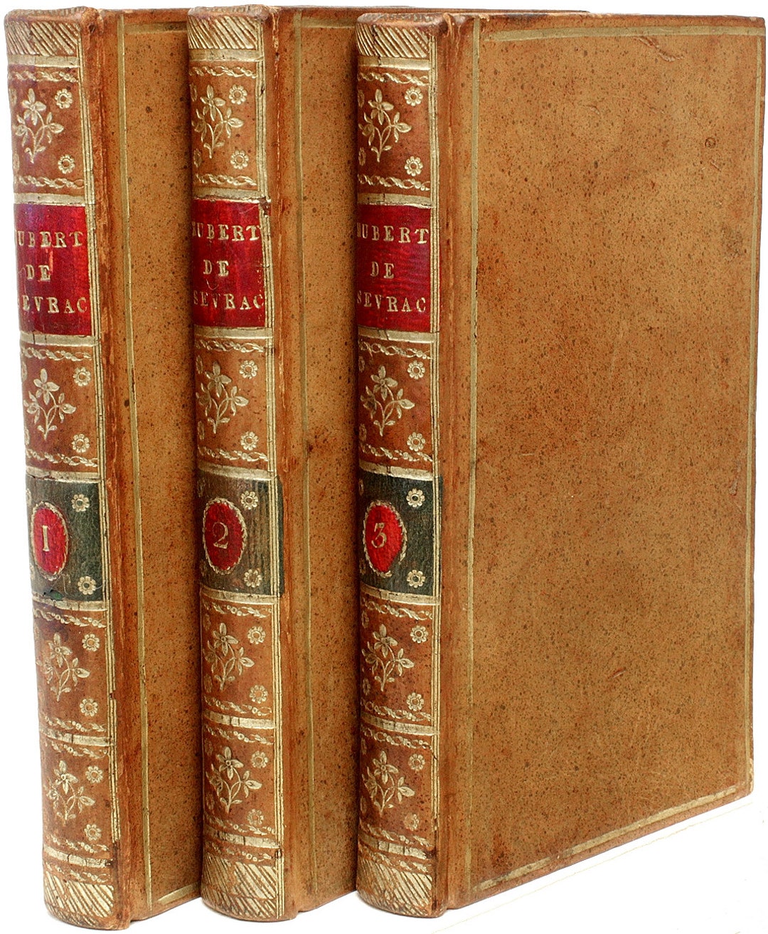 ROBINSON, Mary. Hubert De Sevrac, a Romance of the Eighteenth Century ...