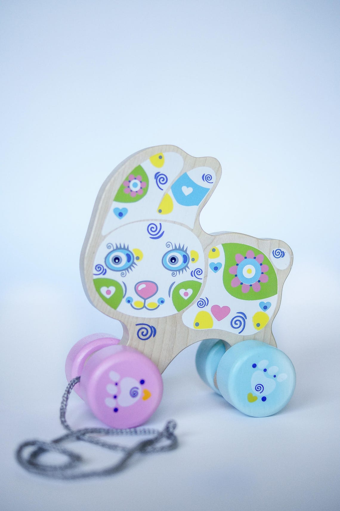 Push and Pull Toy / Wooden Car / Toy on Wheels / Toy on the - Etsy