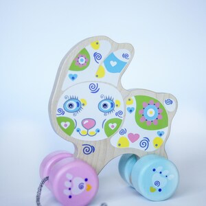 Push and Pull Toy / Wooden Car / Toy on Wheels / Toy on the - Etsy