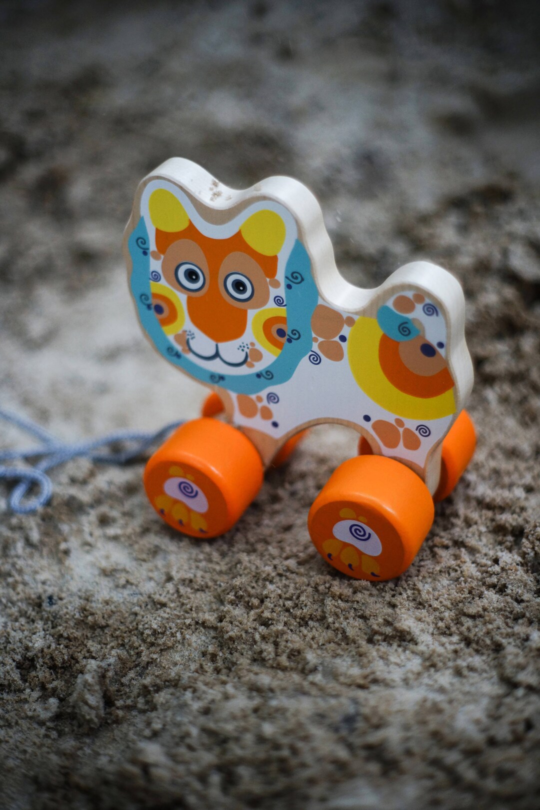 Wooden Toy/ Toy on Wheels / Toy on the String / Push & Pull - Etsy