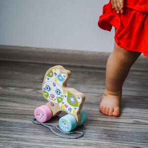 Push and Pull Toy / Wooden Car / Toy on Wheels / Toy on the - Etsy