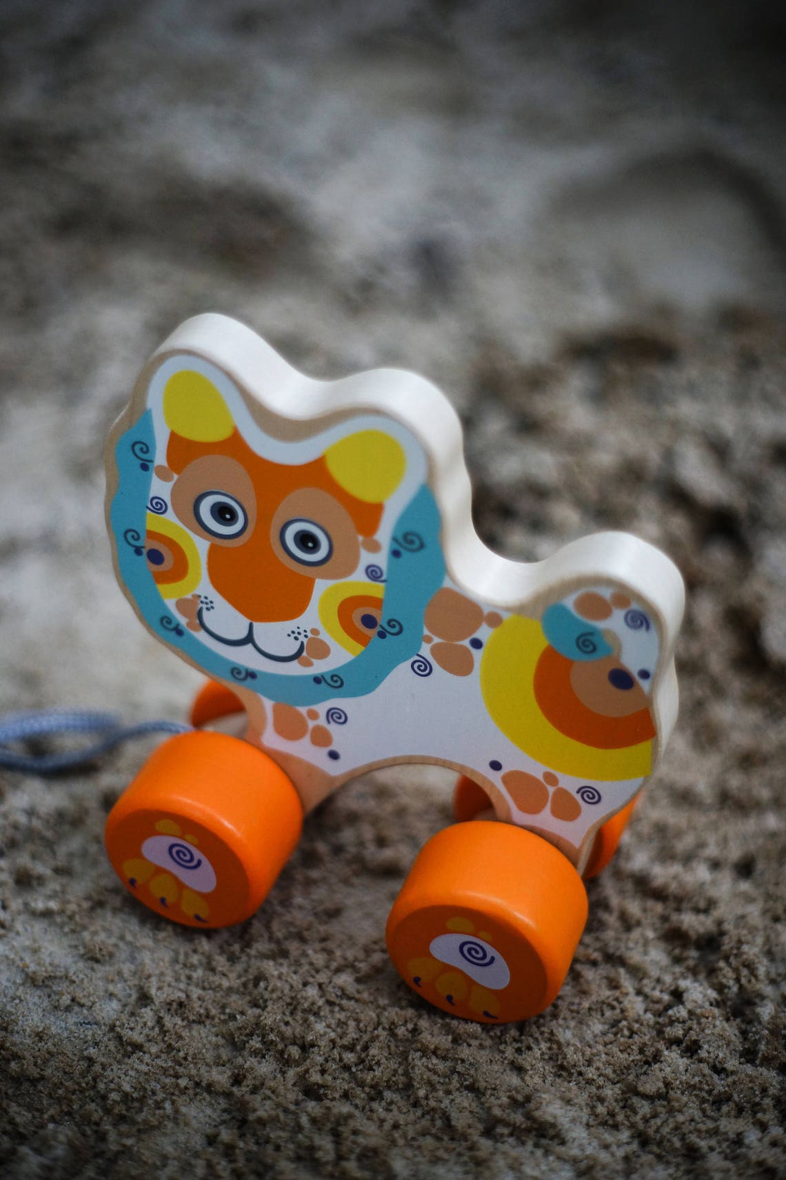 Wooden Toy/ Toy on Wheels / Toy on the String / Push & Pull - Etsy