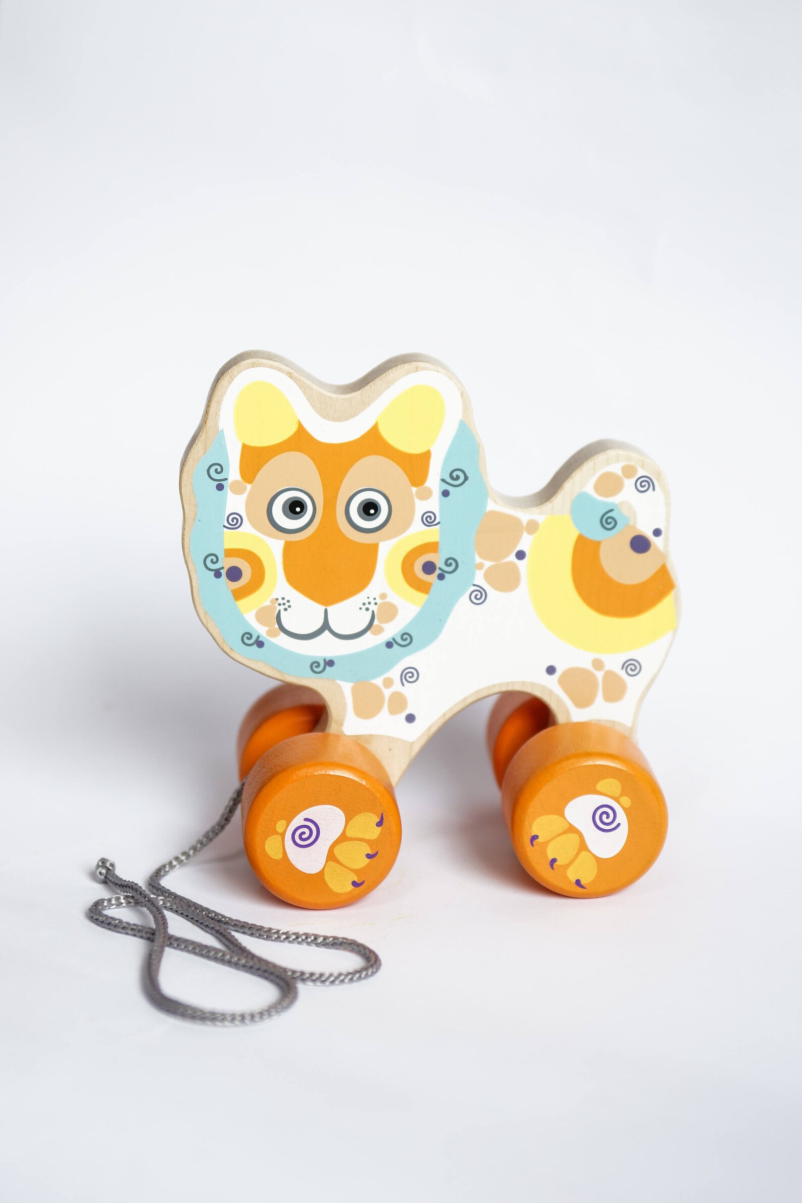 Wooden Toy/ Toy on Wheels / Toy on the String / Push & Pull - Etsy