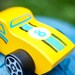 Mini Race Car / Yellow Car / Toy Car / Wooden Car / - Etsy
