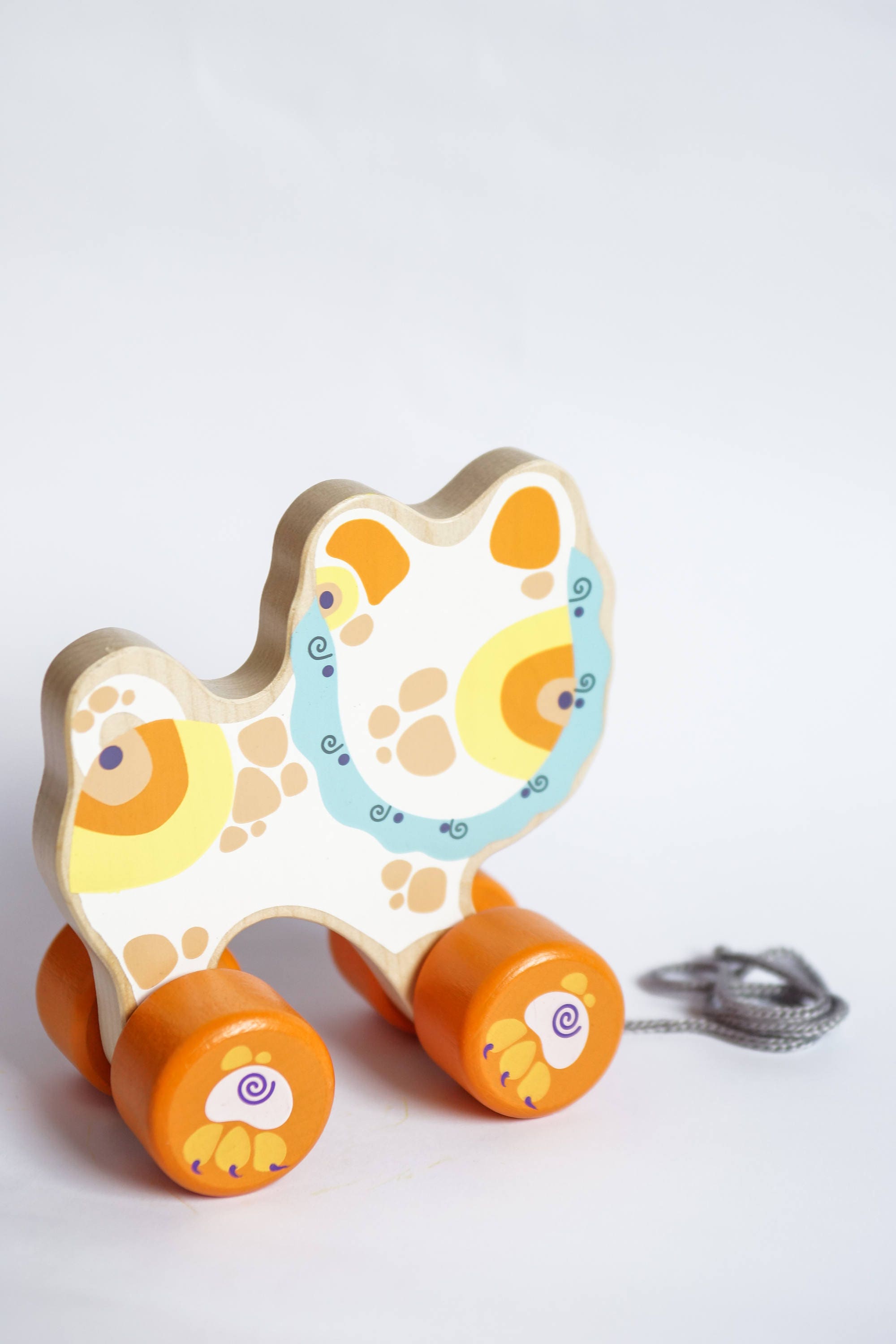 Wooden Toy/ Toy on Wheels / Toy on the String / Push & Pull - Etsy