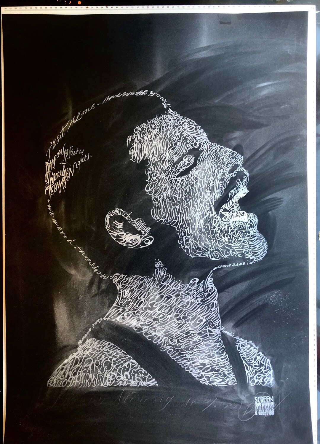 Freddie Mercury Artists Proof 1/9 A1 Screen Print With Silver Dust and ...