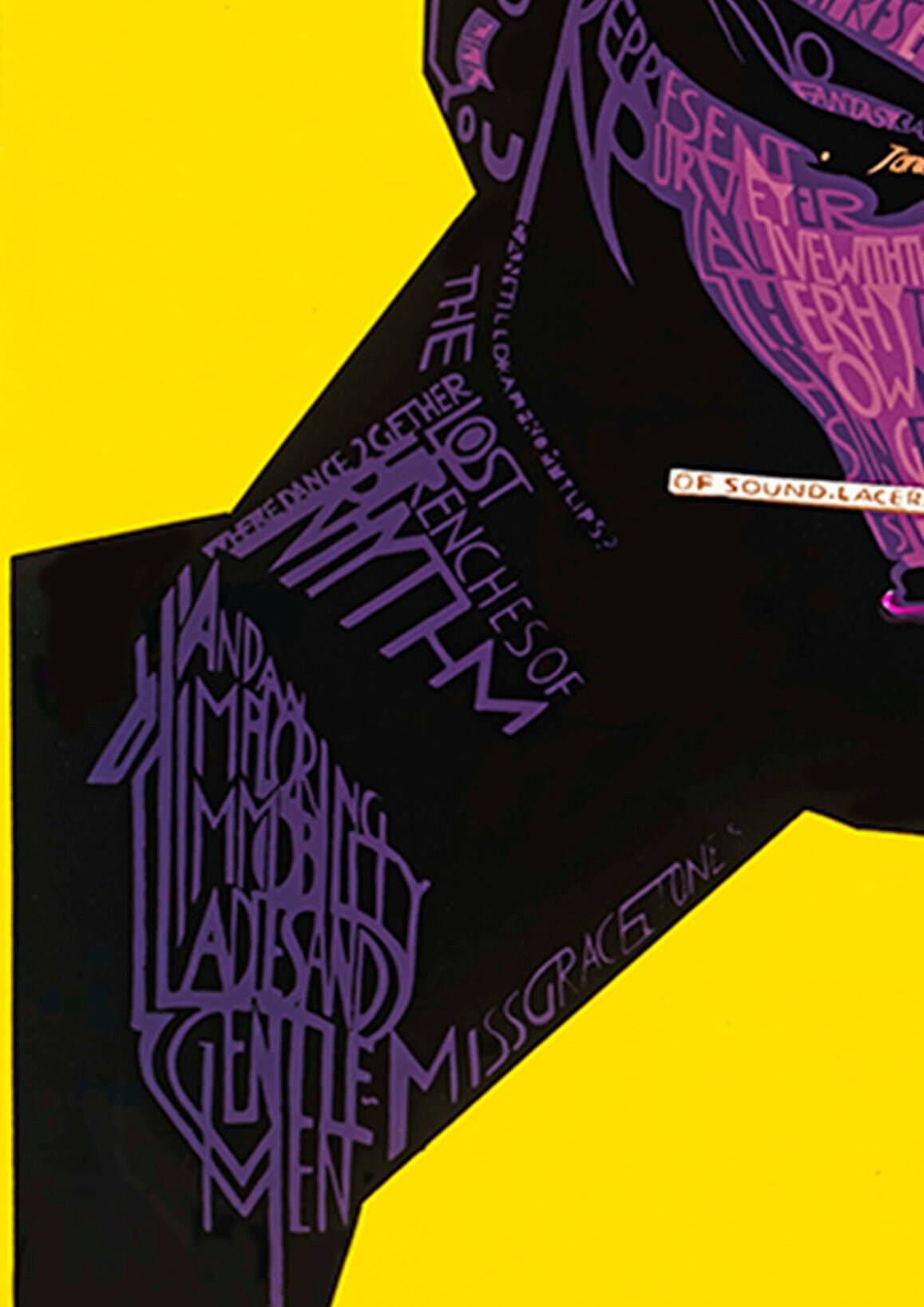 Grace Jones / Jones the Rhythm / Yellow A1 Giclee Print - Etsy