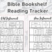 Bible Bookshelf Trackers - DIGITAL DOWNLOAD | Bible Reading Tracker ...