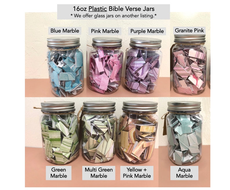Bible Verse Jar 100 Inspirational Bible Verses Christian | Etsy