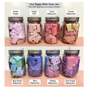 Bible Verse Jar 100 Inspirational Bible Verses Christian - Etsy