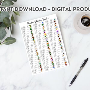 Stardew Valley Shipping Tracker DIGITAL DOWNLOAD Stardew Tracker ...