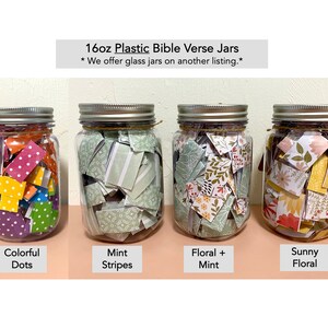 Bible Verse Jar 100 Inspirational Bible Verses Christian - Etsy