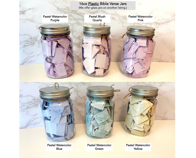 Bible Verse Jar 100 Inspirational Bible Verses Christian | Etsy