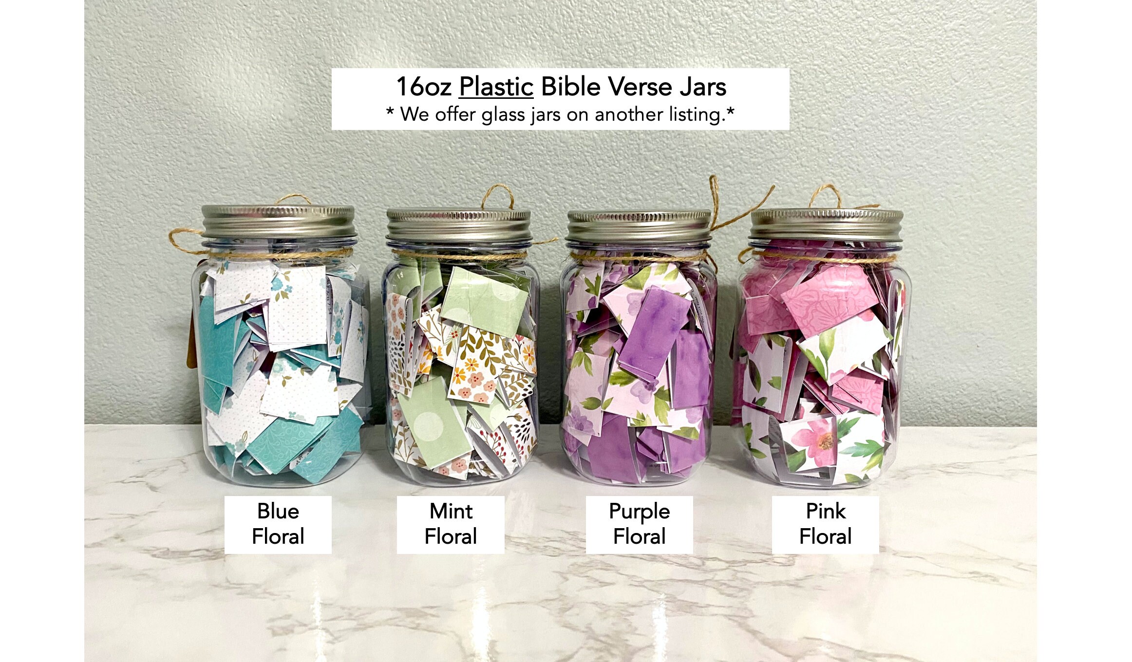 Bible Verse Jar 100 Inspirational Bible Verses Christian - Etsy